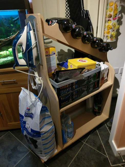 Under stairs storage trolley - Workshopshed