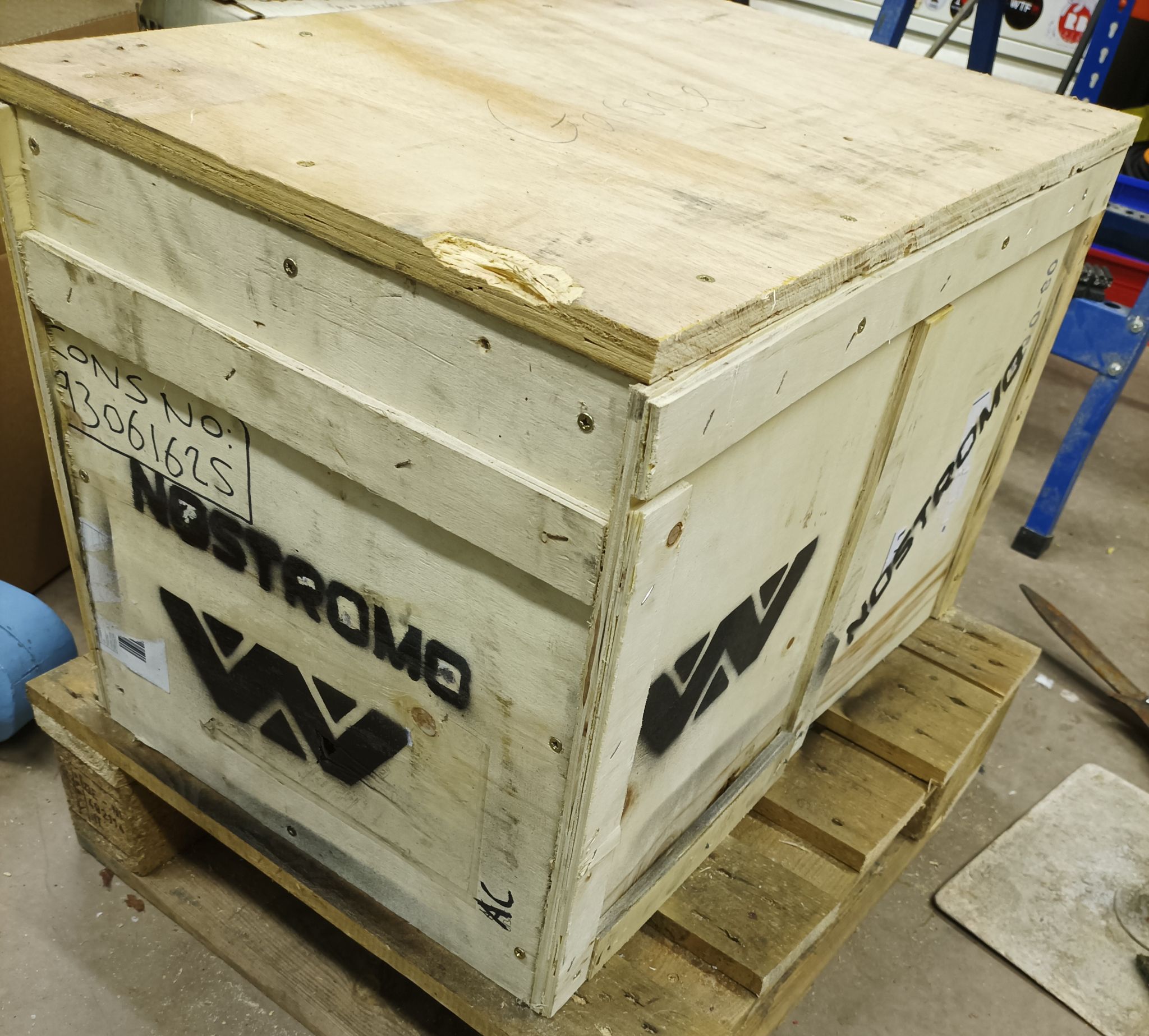 Transporting a milling machine part 2 - Workshopshed